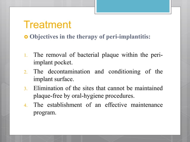Peri implant Diseases and its management | PPTX | Bone and Joint ...