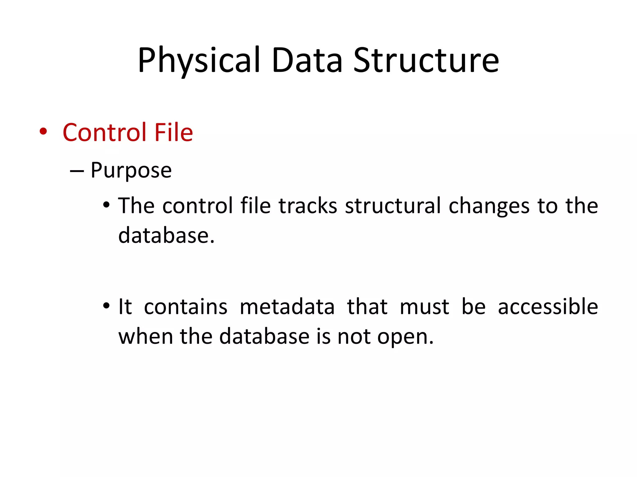 12 Oracle Database Architecture Pptx Databases Computer Software