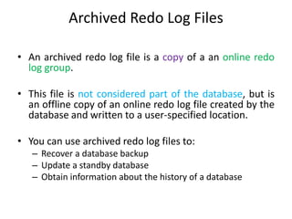 12. oracle database architecture | PPTX