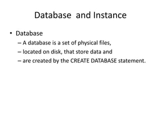 12. oracle database architecture | PPTX | Databases | Computer Software and Applications