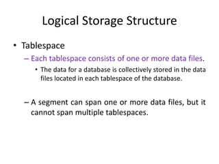 12. oracle database architecture | PPTX