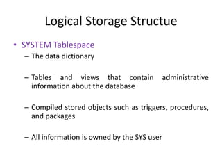 12. oracle database architecture | PPTX