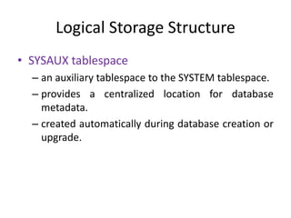 12. oracle database architecture | PPTX
