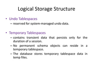 12. oracle database architecture | PPTX