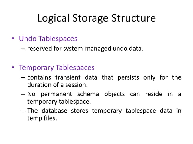 12. oracle database architecture | PPTX | Databases | Computer Software ...