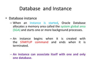12. oracle database architecture | PPTX