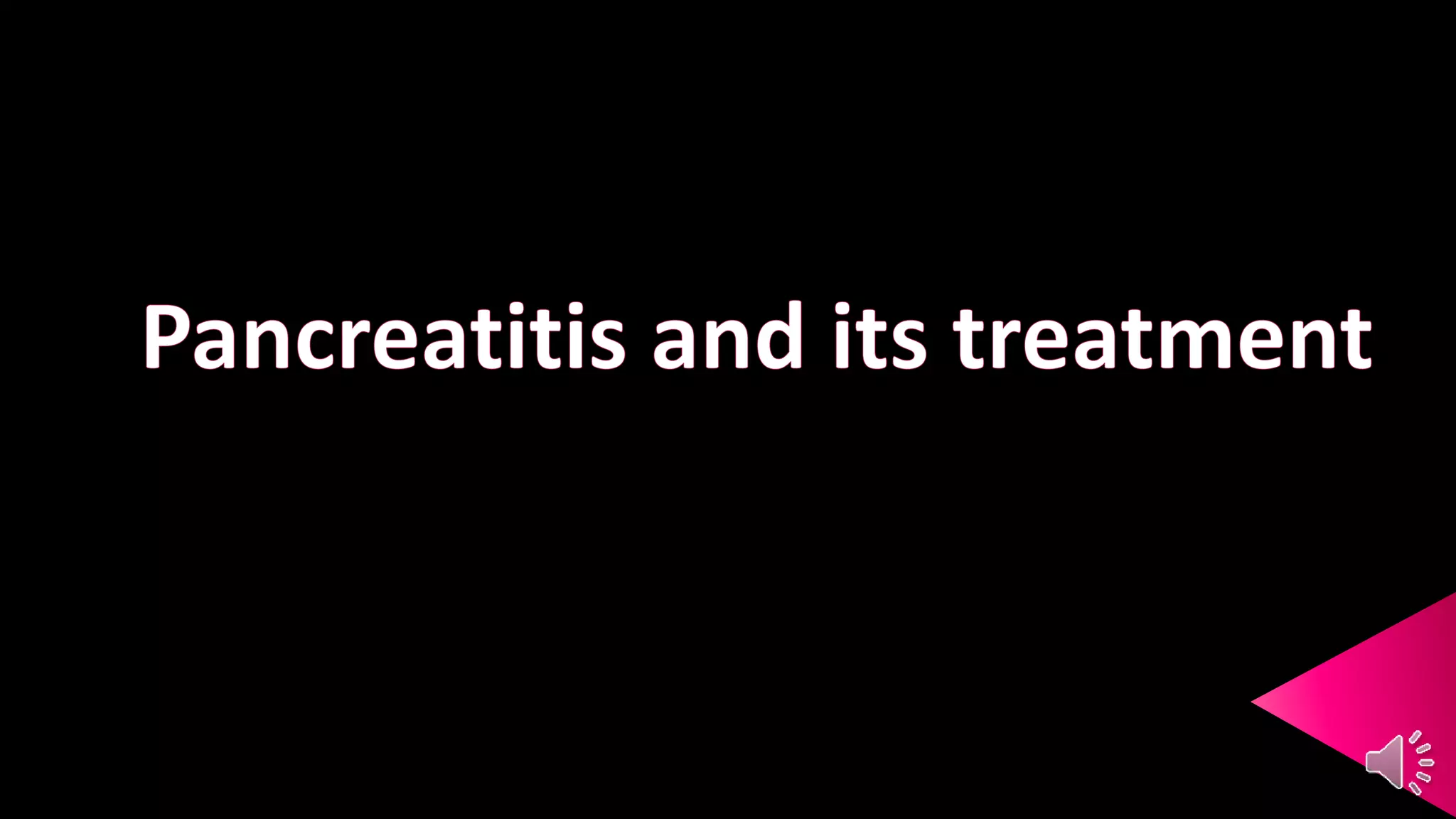 Basics of Pancreatitis and Pancreatic Exocrine Insufficiency | PPTX
