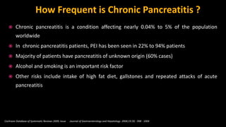 Basics of Pancreatitis and Pancreatic Exocrine Insufficiency | PPTX