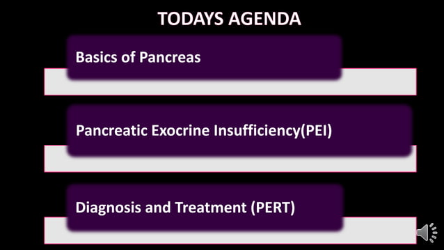 Basics of Pancreatitis and Pancreatic Exocrine Insufficiency | PPT