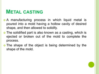 12.casting of metals | PPT