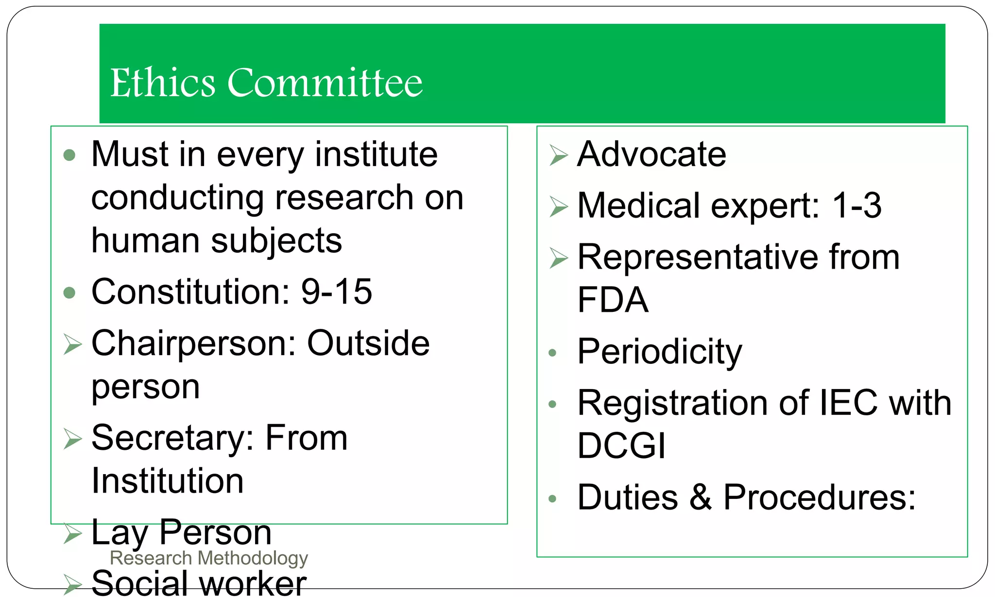 12. ethics in medical research | PPTX