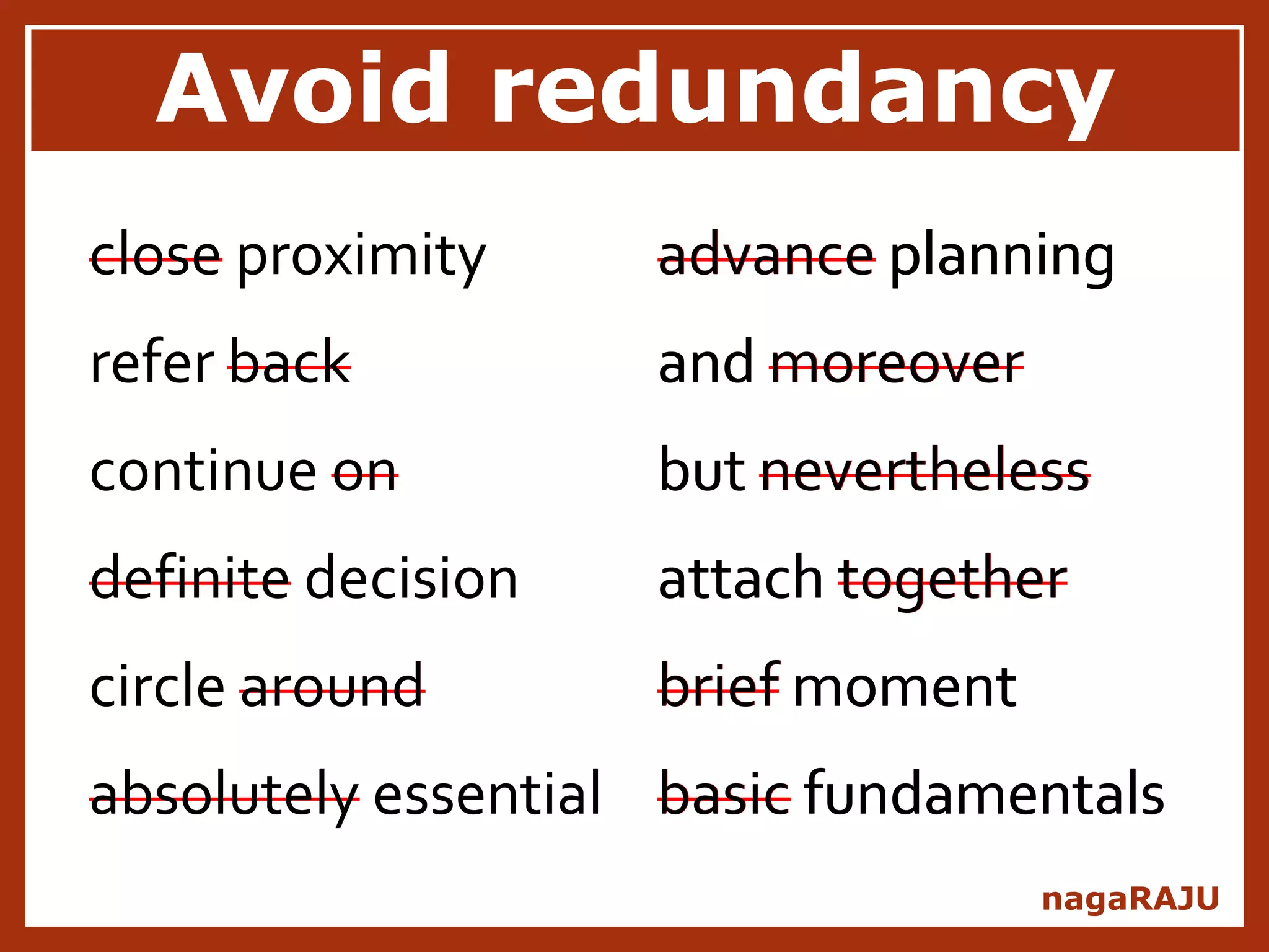 wrting Exercises | PPTX