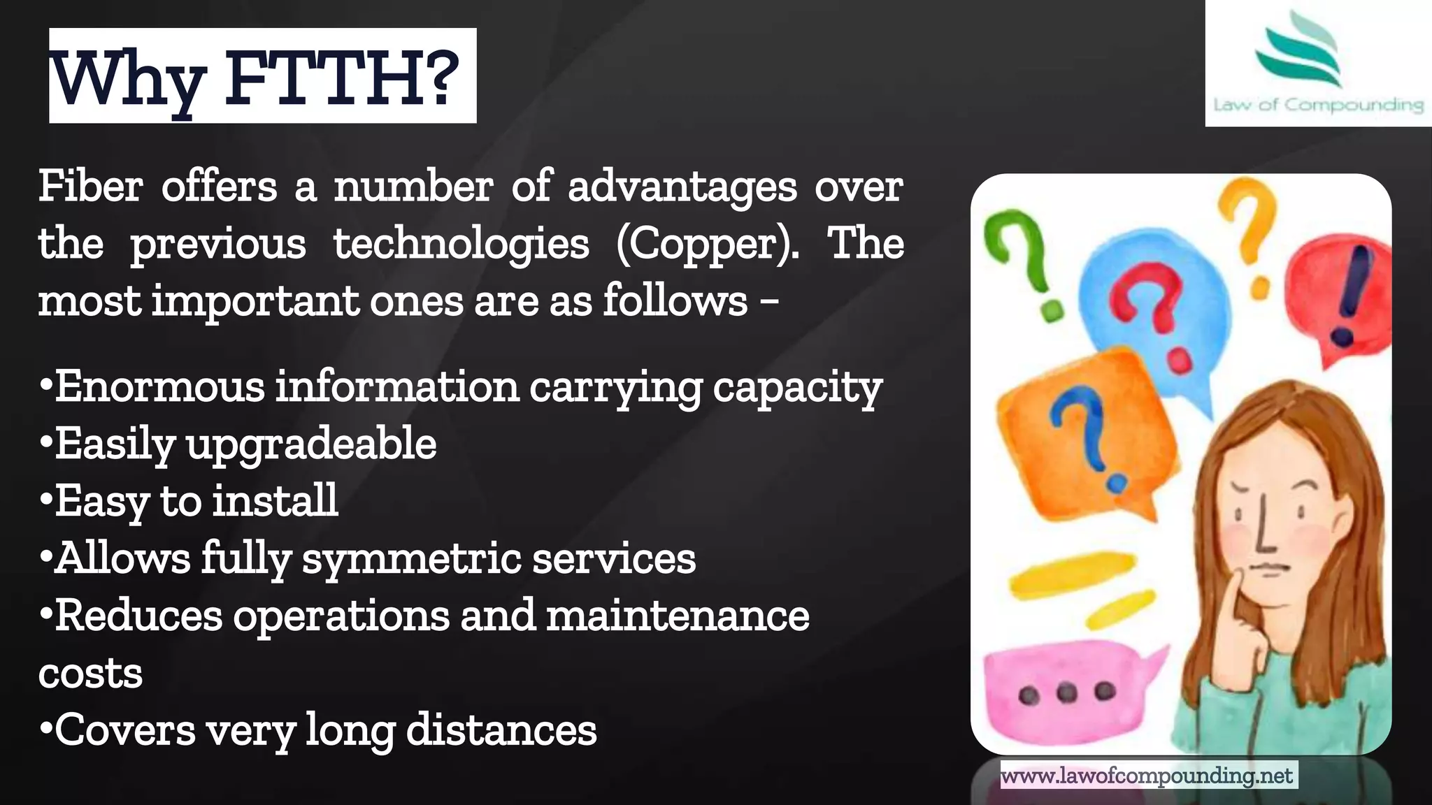 What is FTTH? ||1000 mbps SPEED || BENEFITS || | PPT