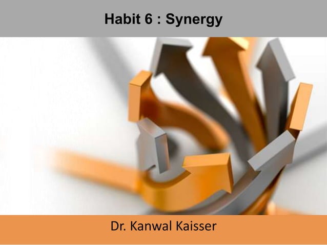 7 Habits: 12. Habit-6 | PPT