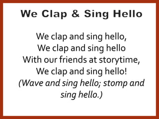 12.07.18 Babygarten Storytime | PPTX