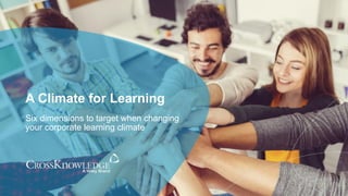 A CLIMATE FOR LEARNING | PPT