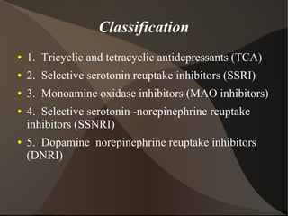 12. antidepressants | PDF | Pharmaceutical Drugs | Medical Health