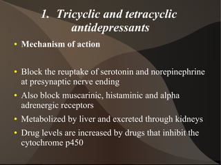 12. antidepressants | PDF | Pharmaceutical Drugs | Medical Health