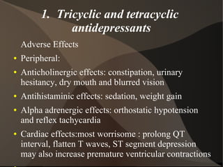 12. antidepressants | PDF | Pharmaceutical Drugs | Medical Health