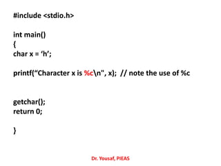 C Language Lecture 12 | PPT