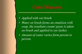 Mascara | PDF