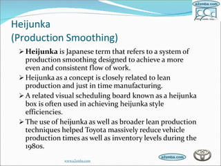 12. jit in toyota production system pgp | PPTX