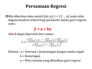 12.analisa regresi | PPTX