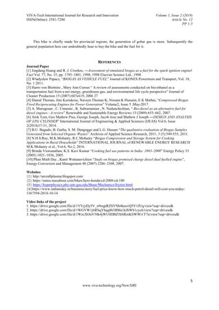 Design and Modification of a 4 Stroke Bike using Gobar Gas | PDF