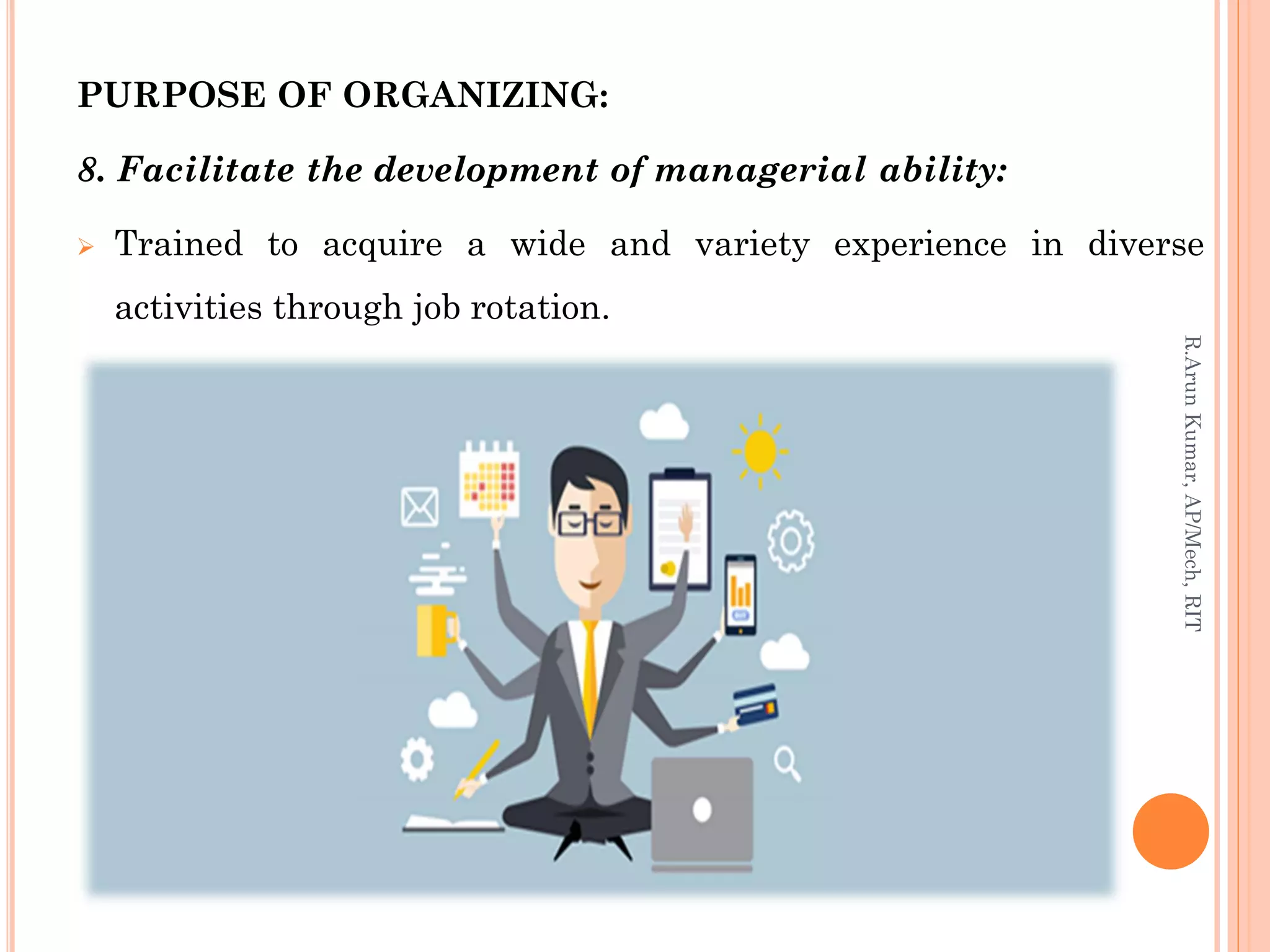 Organizing in Principles of Management | PDF