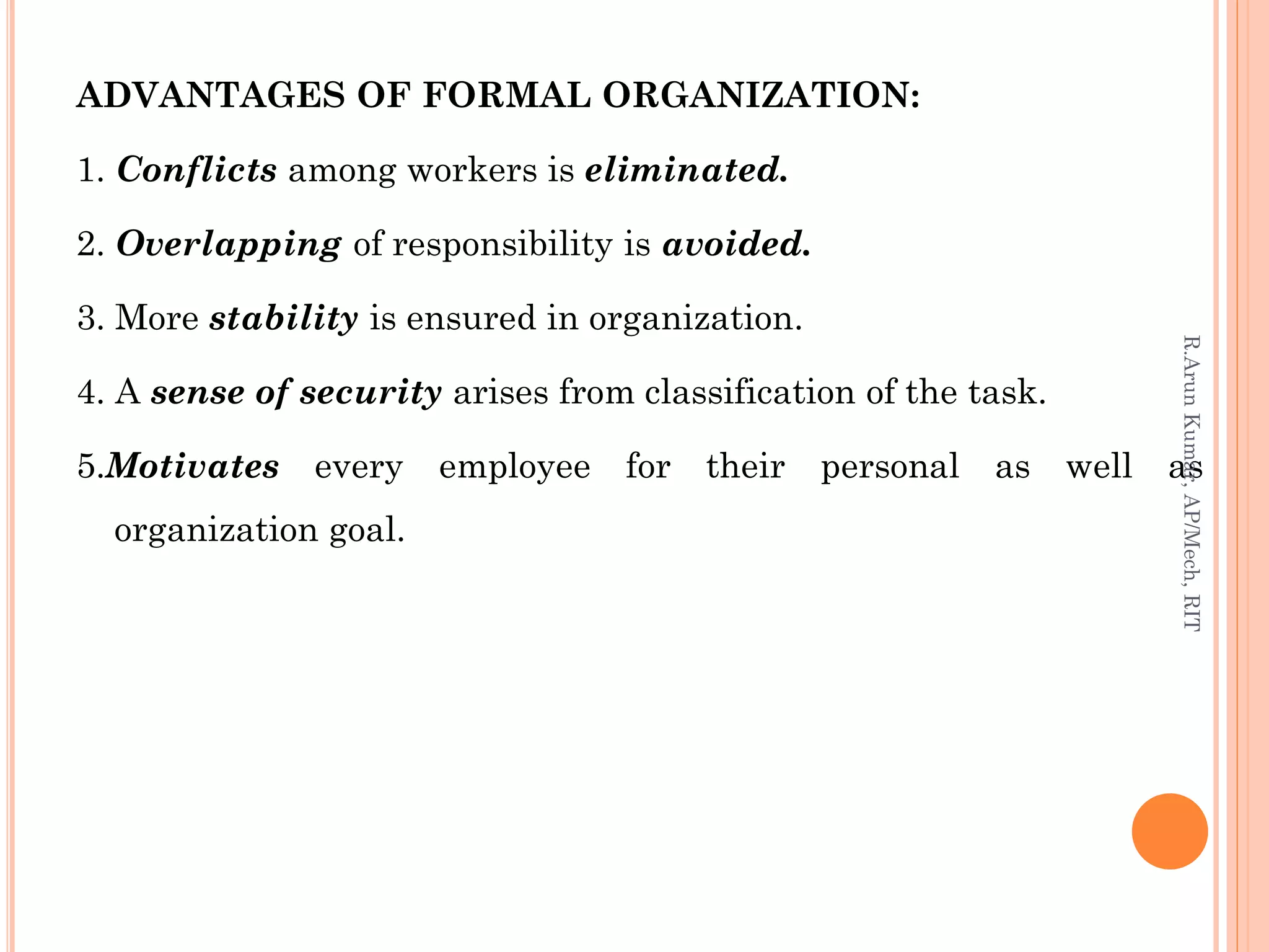 Organizing in Principles of Management | PDF
