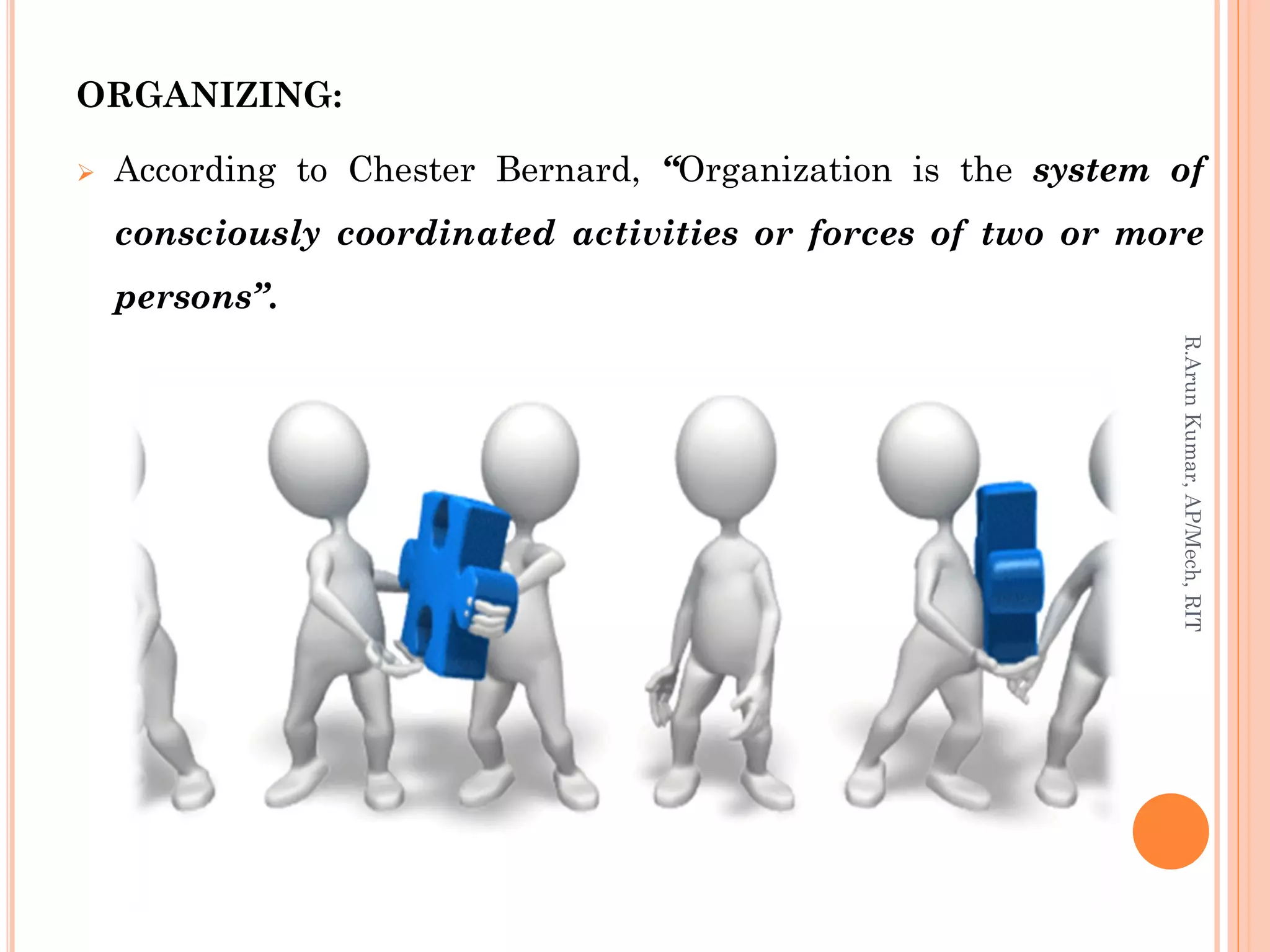Organizing in Principles of Management | PDF