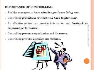 Controlling in Principles of Management | PDF