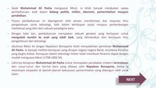 Pembaharuan dan Modernisasi Dunia Islam | PPTX