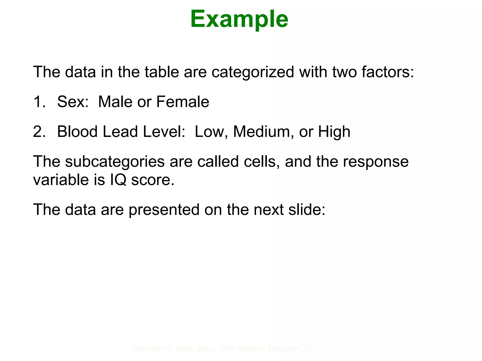 Two Way ANOVA | PPT