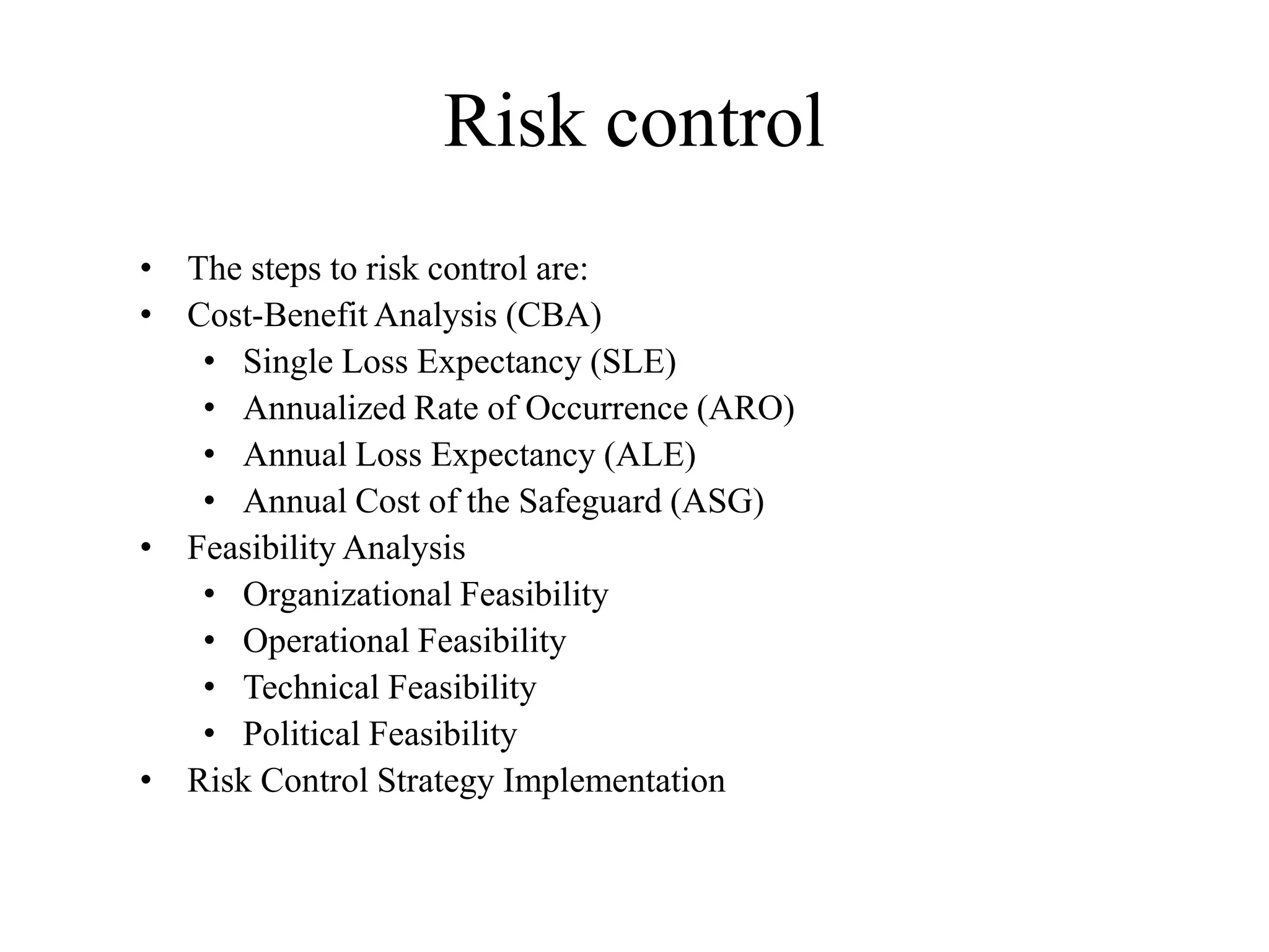 Security risk management | PPT