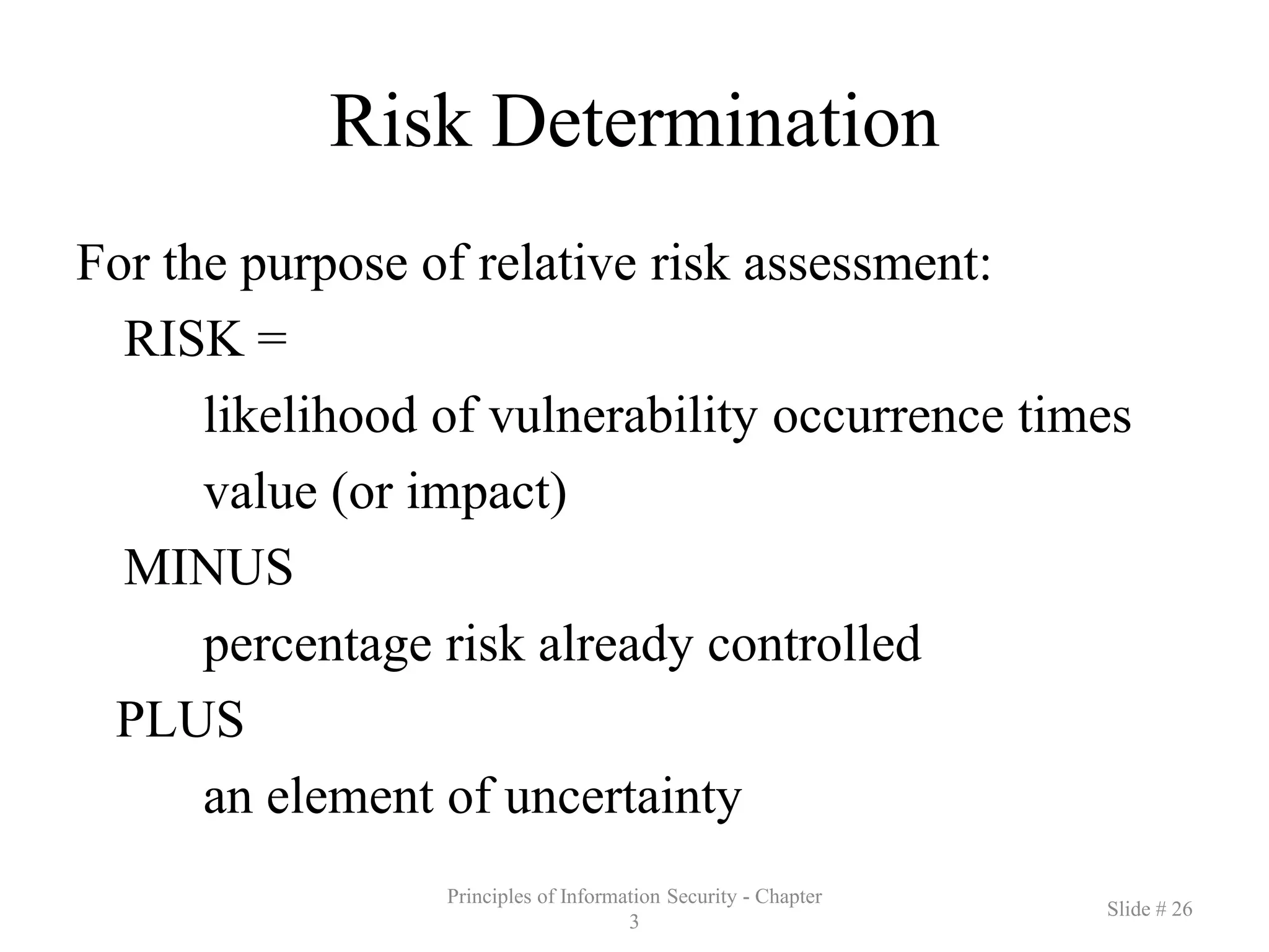 Security risk management | PPTX