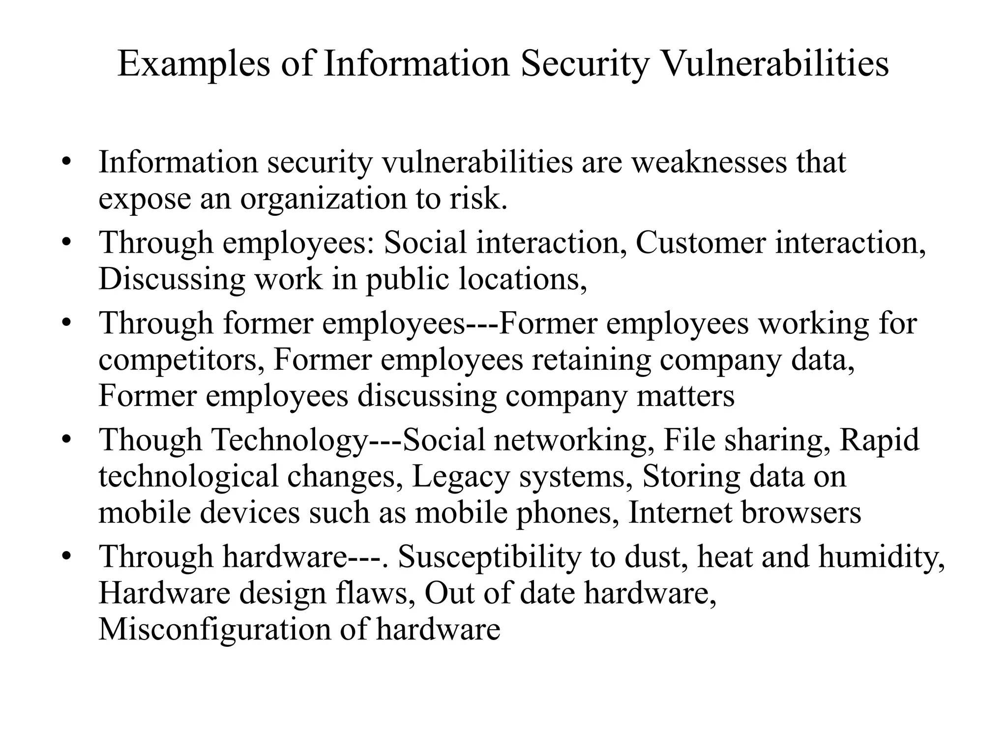 Security risk management | PPTX