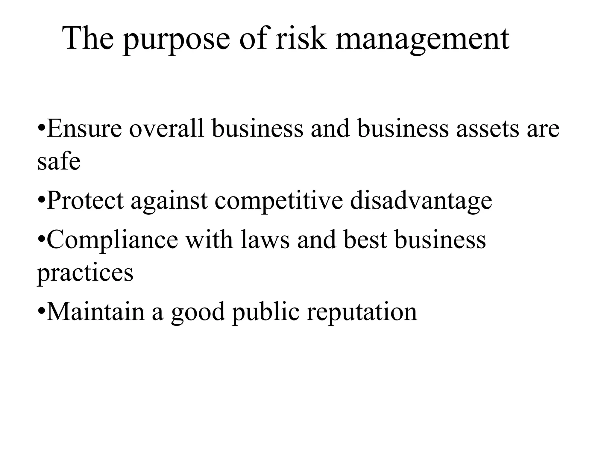 Security risk management | PPTX