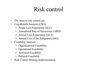 Security risk management | PPTX