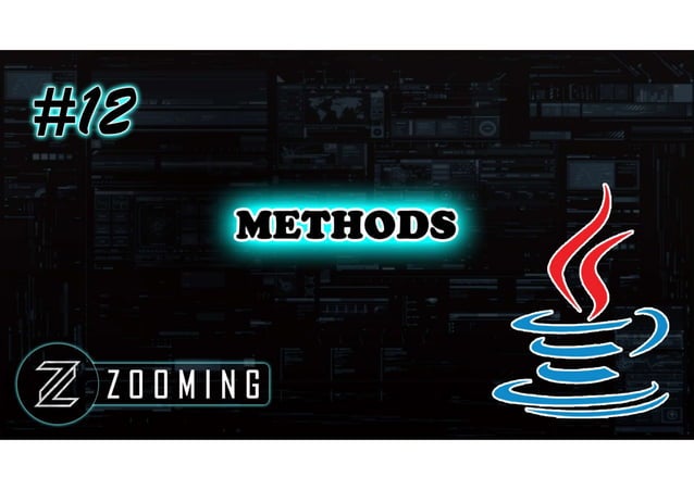 Java Methods | PPT Java Methods | PPT