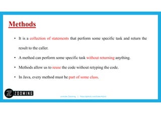 Java Methods | PPT