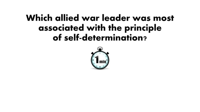 REVISION IGCSE CAMBRIDGE HISTORY: NATIONAL SELF-DETERMINATION | PPT REVISION IGCSE CAMBRIDGE HISTORY: NATIONAL SELF-DETERMINATION | PPT