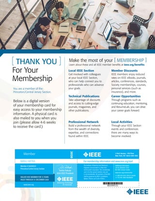 12. ieee membership card (2020) | PDF