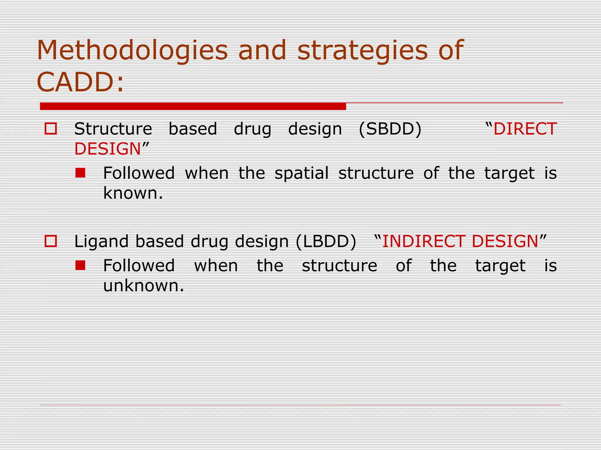 Cadd and molecular modeling for M.Pharm | PPT
