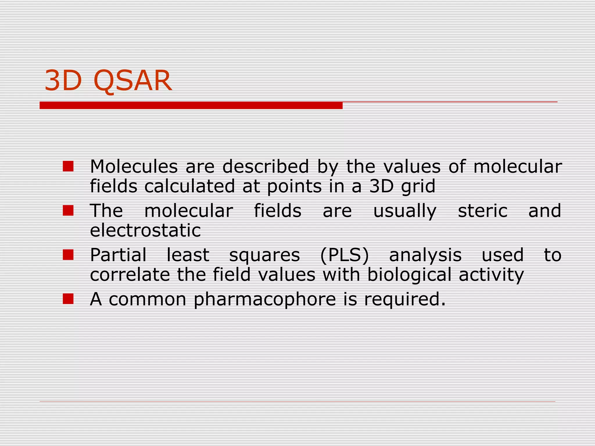 Cadd and molecular modeling for M.Pharm | PPT