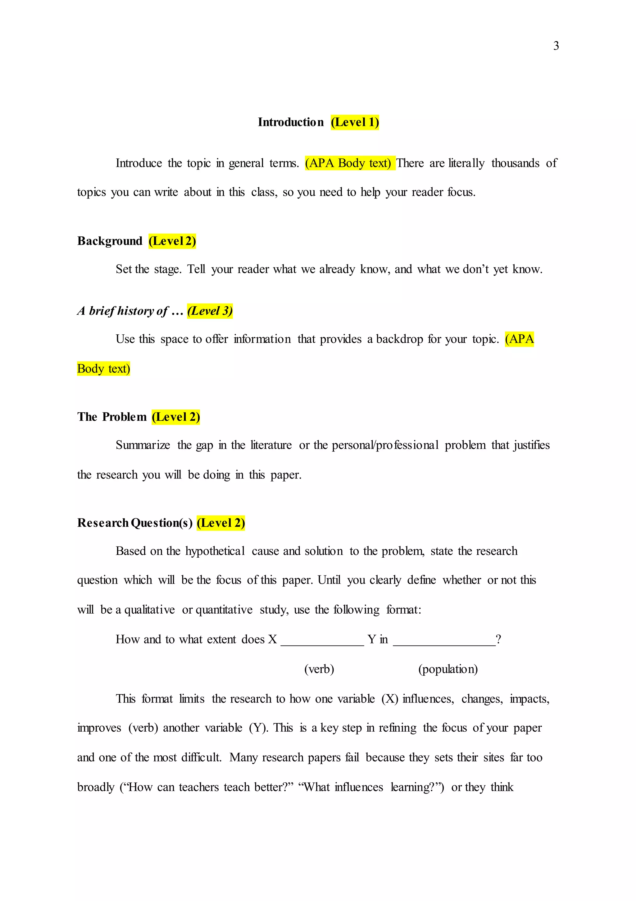 APA Style Template in Word 7th ed. | DOCX