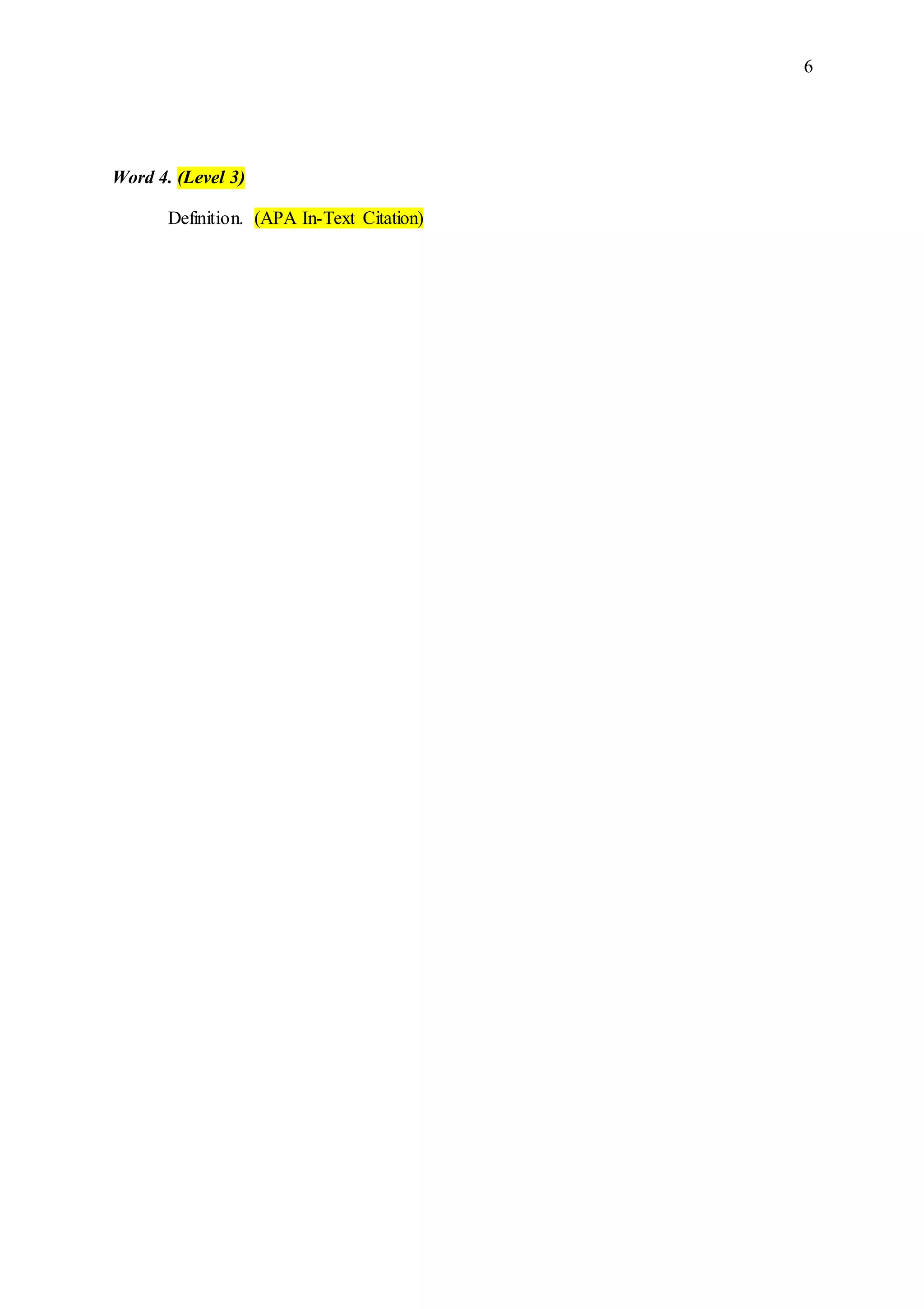 APA Style Template in Word 7th ed. | DOCX