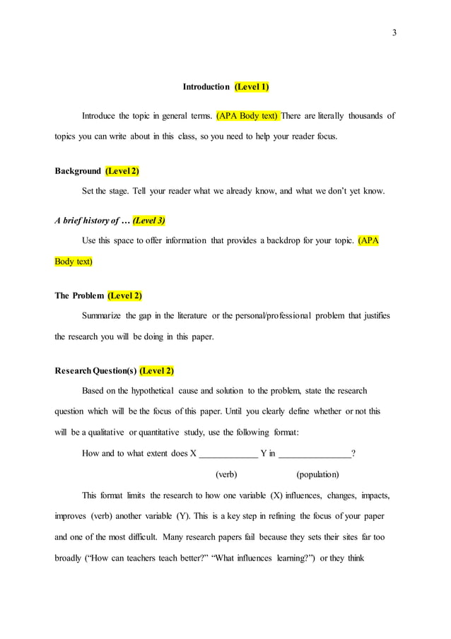 APA Style Template in Word 7th ed. | DOCX