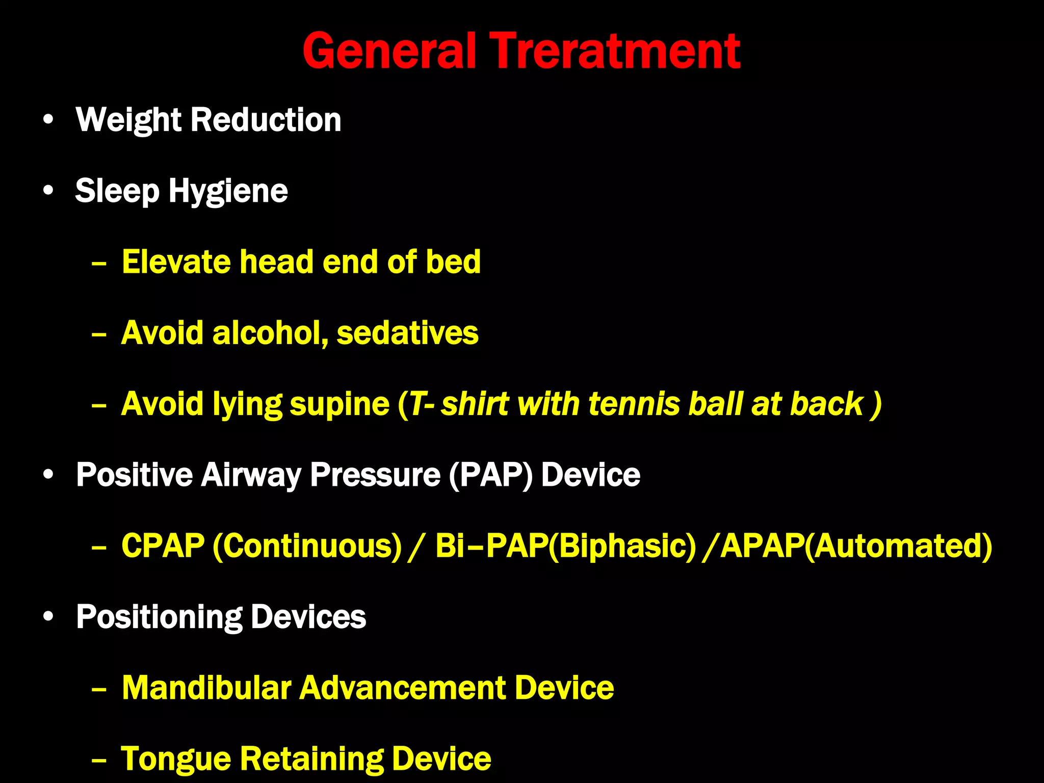 Obstructive Sleep Apnea Syndrome Osas Ppt