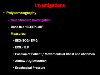 Obstructive sleep apnea syndrome (OSAS) | PPT